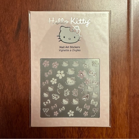 Hello Kitty | Makeup | Hello Kitty Spring Inspired Adhesive Nail Art ...